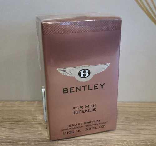 Bentley for men intense 100 оригинал