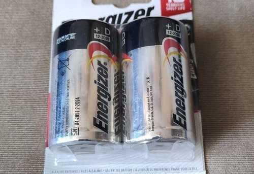 Батарейки Energizer D