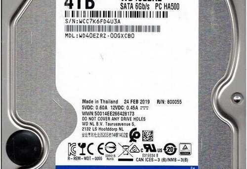 Жесткий диск Western Digital 4TB WD40ezrz-00gxcb0