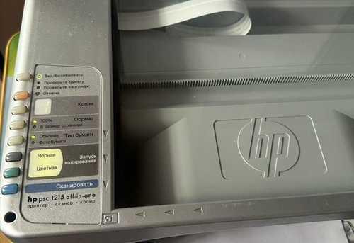 Принтер hp psc1215 all-in-one