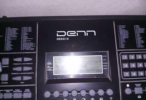 Синтезатор denn dek610