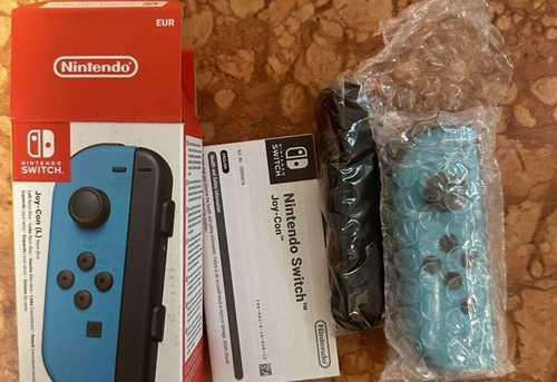 Nintendo switch joy con синий новый оригиналл