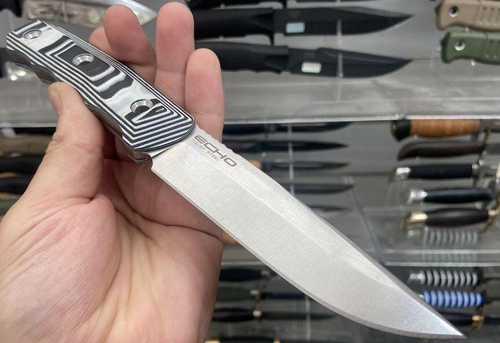 Нож Kizlyar Supreme Echo Niolox StoneWash