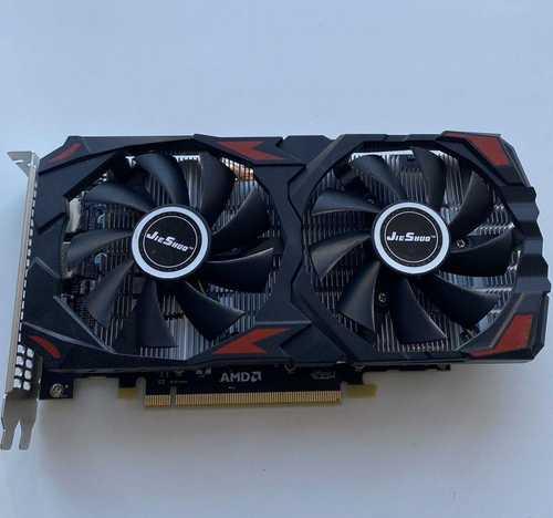 Видеокарта rx580 8gb 2048sp jieshuo