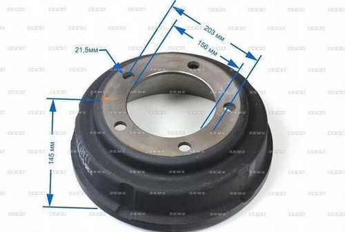 Барабан тормозной передний Isuzu Elf