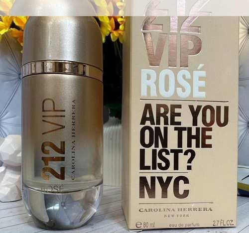 Carolina Herrera 212 VIP Rose 80 мл оригинал