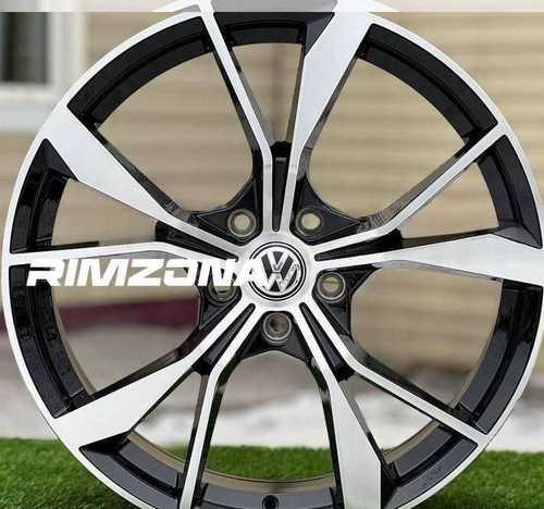 Литые диски в стиле Volkswagen R19 5x112 ave