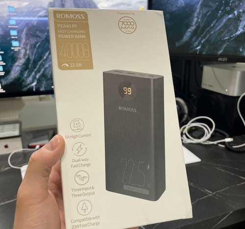 Romoss Power Bank 40000 мАч