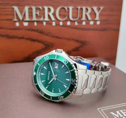 Часы Швейцария Mercury MEM464-SS-12