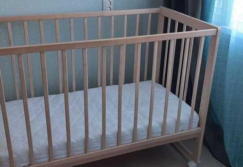 Детская кровать для новорожденных