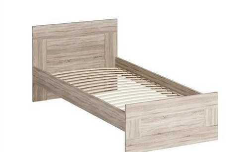 Кровать с реечным дном, Дуб Сонома, размер 90х200