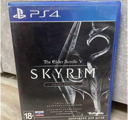 Диск Skyrim для ps4/ps5