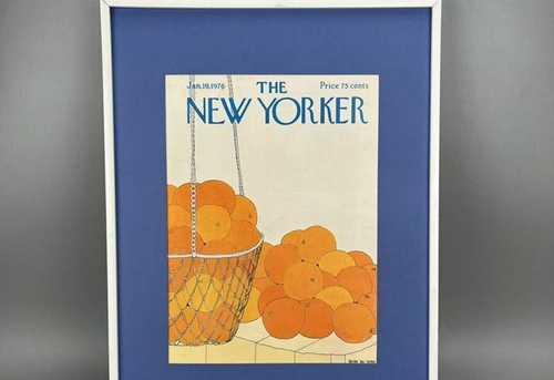Постер из обложки The New Yorker 1976 года