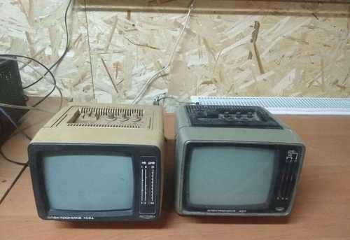 Телевизоры маленькие СССР электроника 407 409