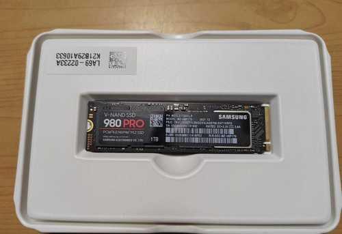 Диск SSD Samsung 980 pro 1tb