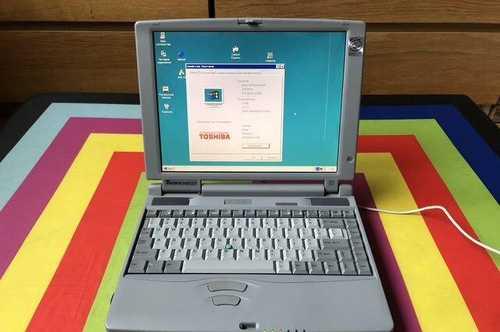 Toshiba Tecra 550CDT/4.0, 1996 винтаж ретро