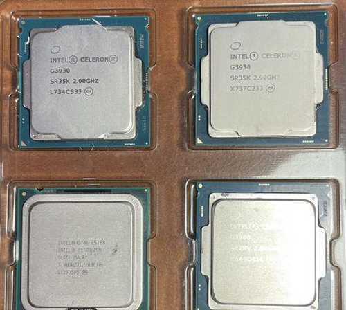 Процессоры Intel g3930, E5700, i5-7500