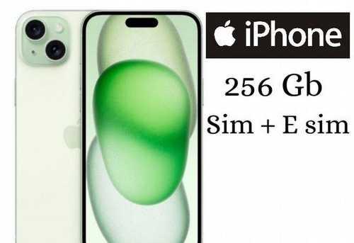 iPhone 15 Plus 256Gb Зелёный Sim+Esim