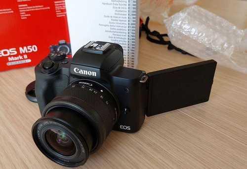 Canon EOS M50 mark II kit новый