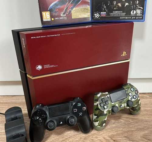 Sony Playstation 4 Metal Gear Solid  игры 2джоя