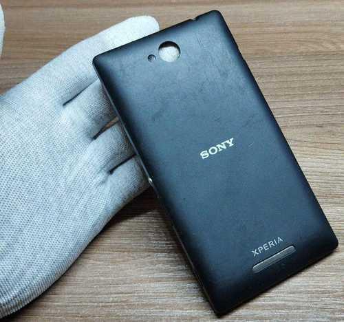 Sony Xperia C. Задняя крышка. Оригинал