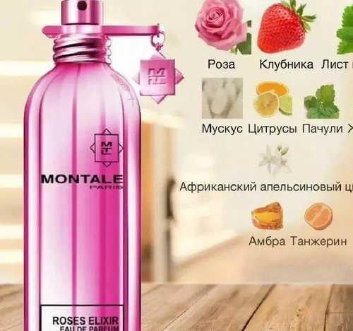 Montale Roses Elixir парфюмерная вода 100мл