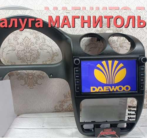 Магнитола Daewoo Matiz андроид новая 00-15