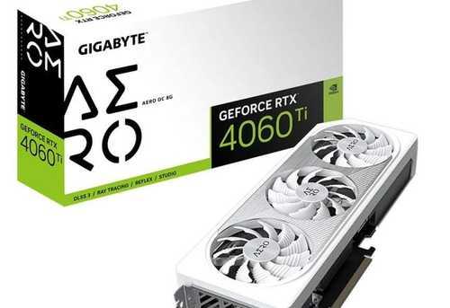 Видеокарта gigabyte GeForce RTX 4060 Ti aero OC