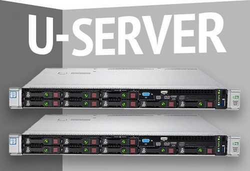 DL360 G9 8S 2x96v4 64G P440ar 2x500W Сервер HP HPE