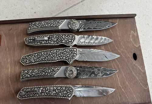 Ножи из серебра ручной работы кизлярские