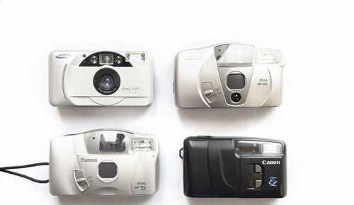 Плёночные фотоаппараты canon, samsung
