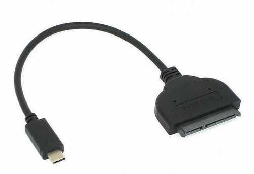 Перходник SATA на USB 3.1 type C на шнурке 20см DM