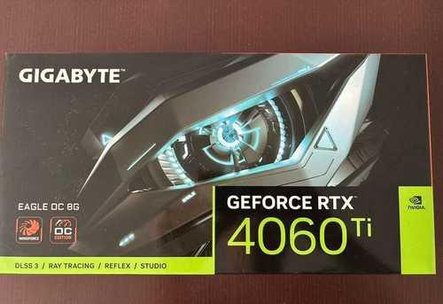 Gigabyte GeForce RTX 4060 Ti eagle OC 8G (GV-N406t