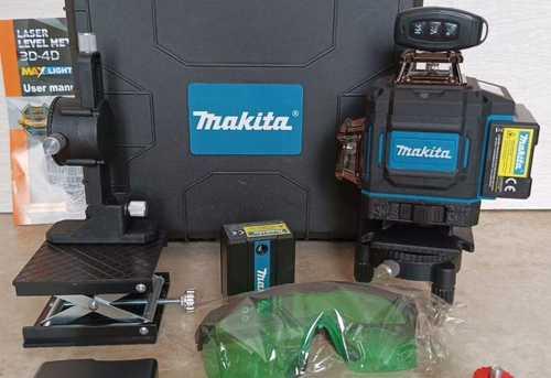 Лазерный уровень makita 4D нивелир 16 линий