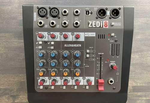 Микшерный пульт Allen&Heath ZEDi-8