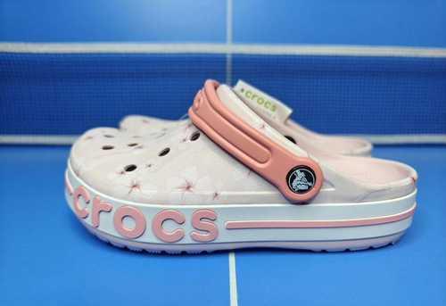 Crocs женские сабо персиковые 35,36,37,38,39