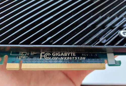 Видеокарта gigabyte GF-8600