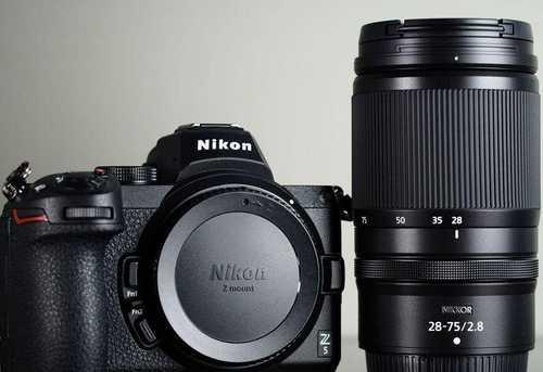 Nikon Z5 Kit Nikon Z 28-75mm f/2.8 новый