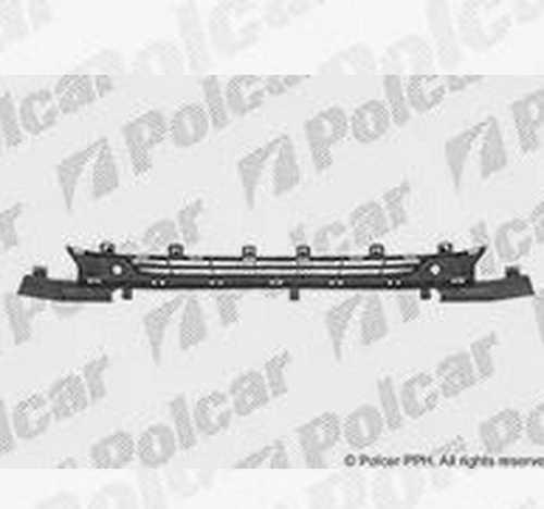 Решетка в бампере для peugeot 208 04.12-12.19