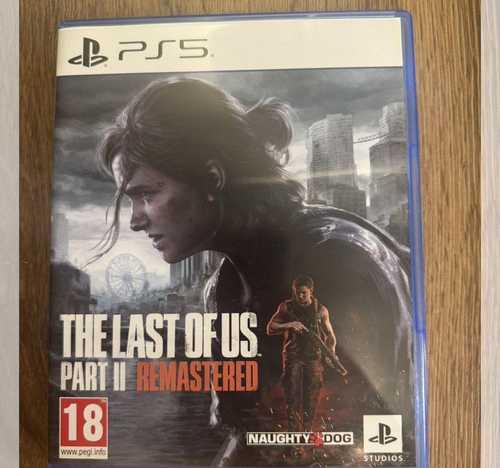 The last of us 2 ps5 диск (одни из нас)