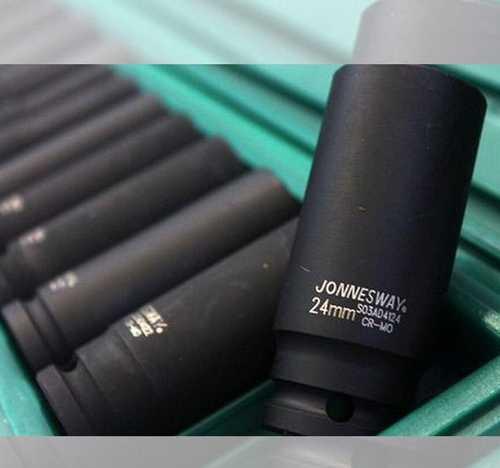 Набор головок ударных (1/2"DR 10-24 мм) Jonnesway