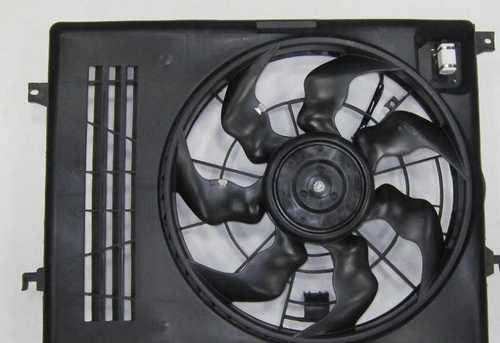 Ix35 Мотор+вентилятор радиатора охлаждения с корпу