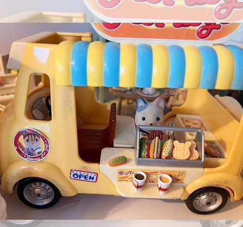 Sylvanian families хот дог вен Xot dog van