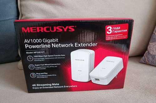 Сетевой адаптер Powerline Mercusys MP500 KIT