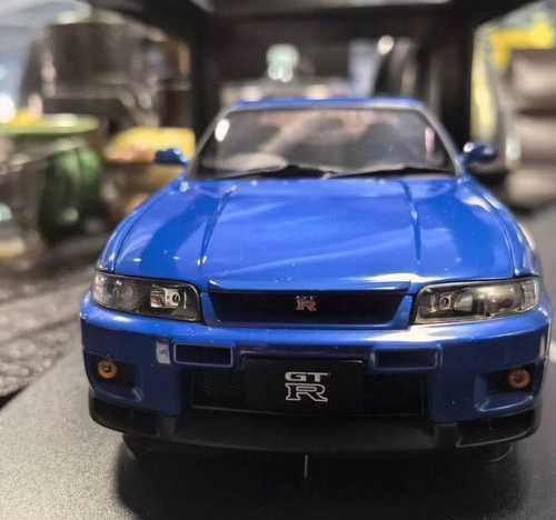 Масштабная модель nissan skyline GT-R (R33)