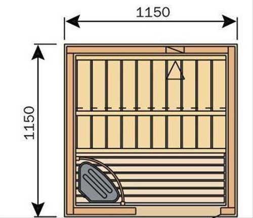 Сауна для дома Harvia Variant S1212