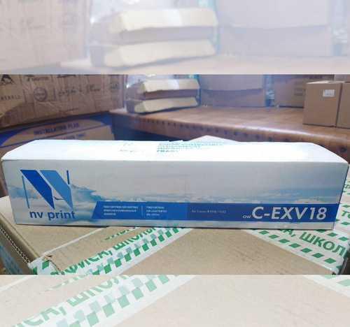 Тонер NV Print Canon C-EXV18 черный