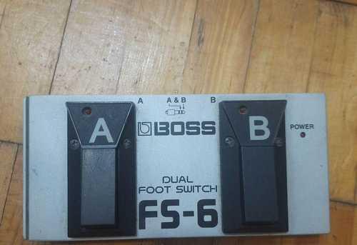 Гитарная педаль boss fs 6