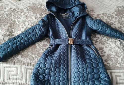 Пальто для девочки весна рр128-134 см