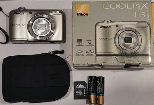 Компактный фотоаппарат Nikon L31